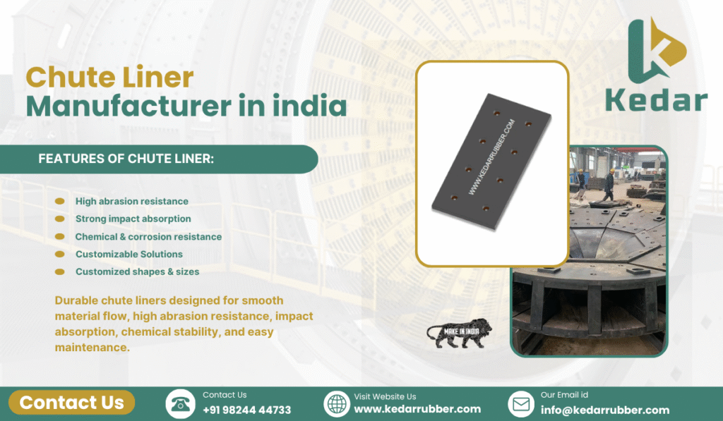 Chute Liner Manufacturer in india
