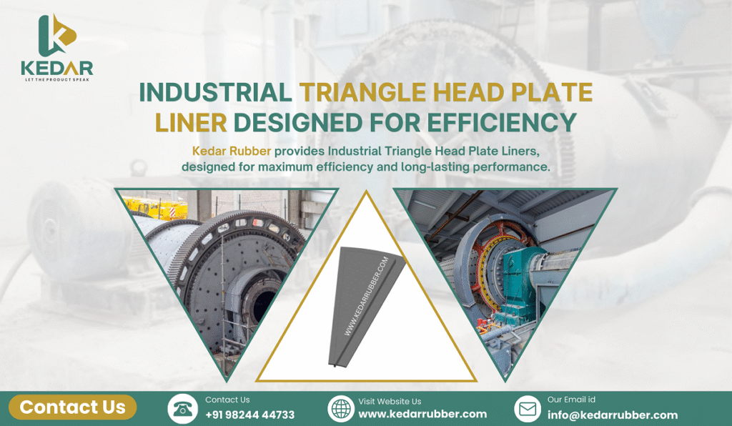 Industrial Triangle Head Plate Liner Designed for Efficiency